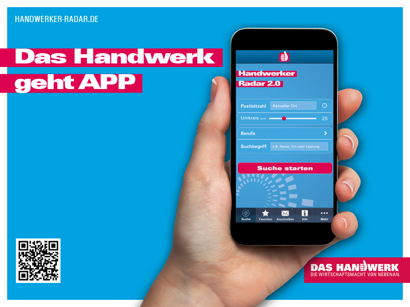 Das Handwerkerradar - Die mobile App für das Handwerk | Selbständig im ...